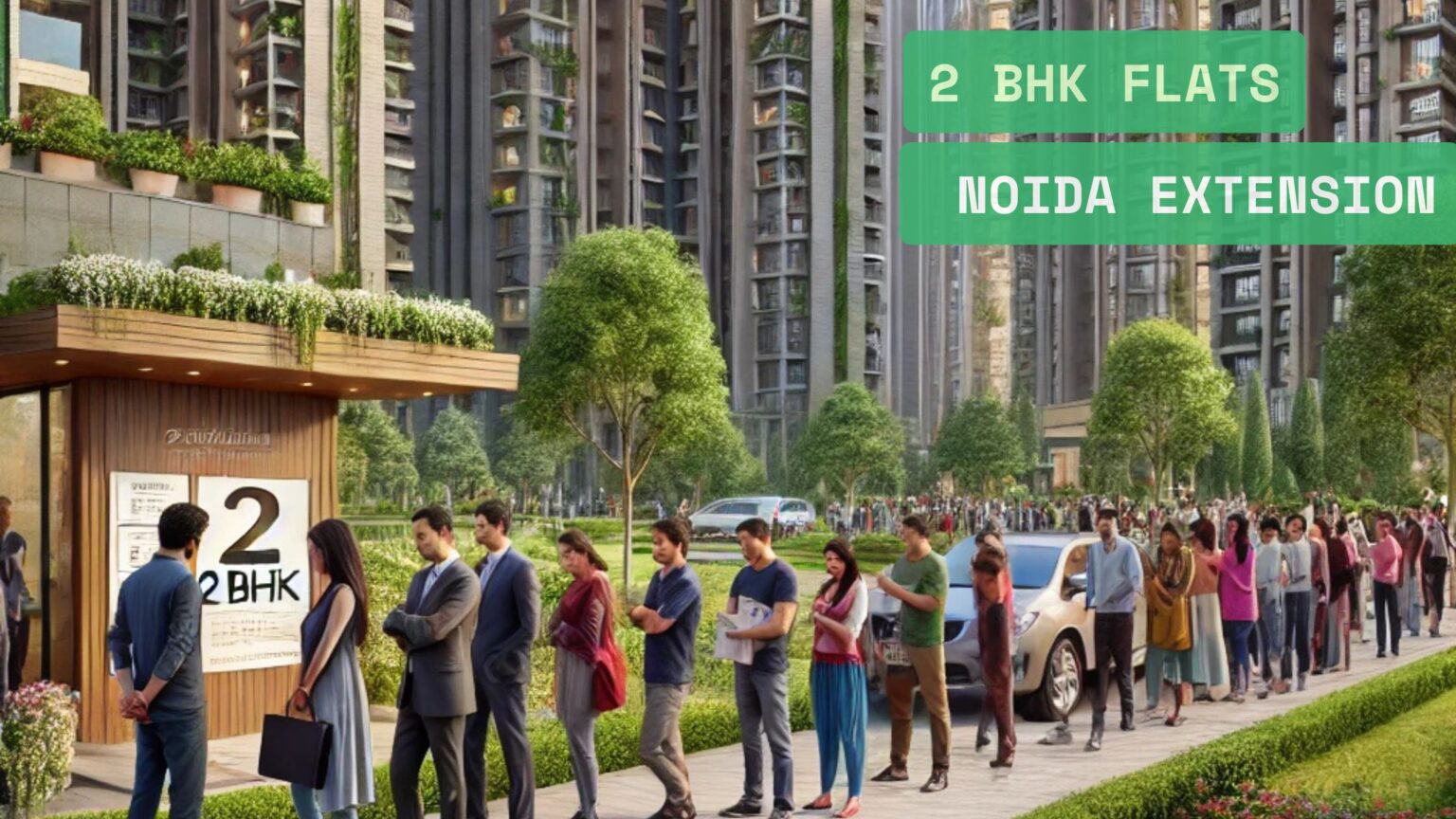 2 BHK Flats in Noida Extension | Ready to Move - Expert Bricks
